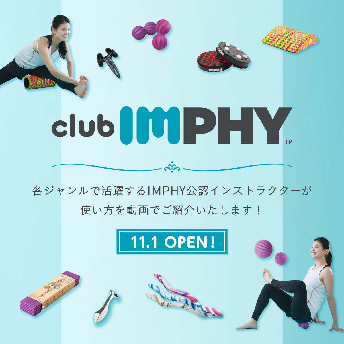 IMPHY 2022年11月の最新情報 – club IMPHYオンラインショップ